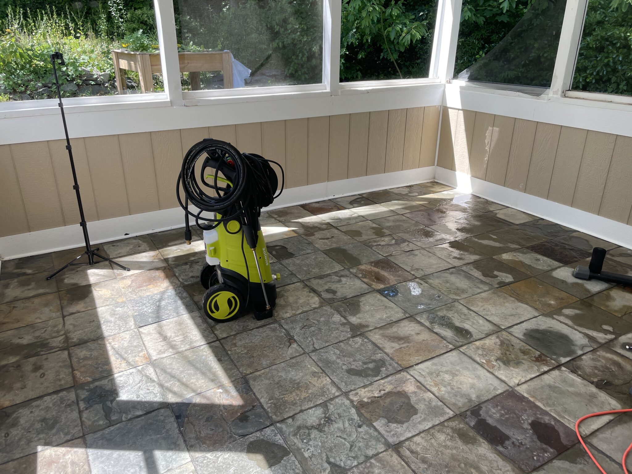 Pressure washing tips for a porch | One Room Challenge. Week 4 - If ...
